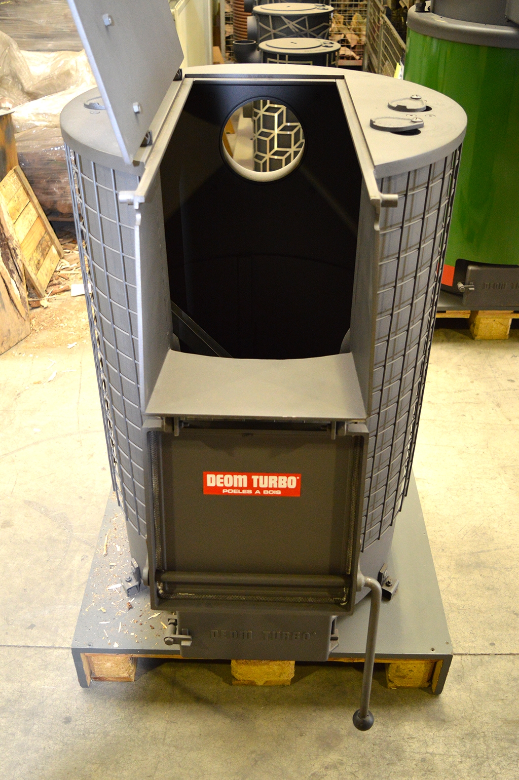 Deom Turbo Industriel Géant - Réf. - CHAUFFAGE - Poêles pour atelier ...